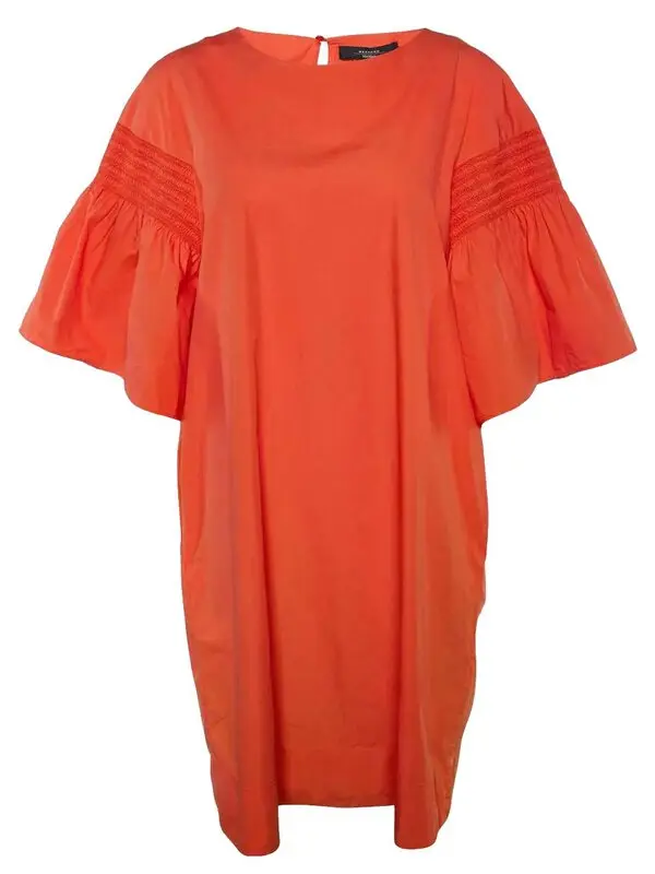 Max Mara 2024 Cotton Dress - Orange