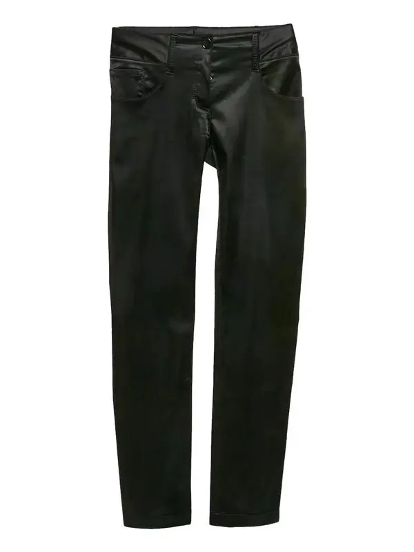 Dolce & Gabbana Logo-plaque Trousers - Black