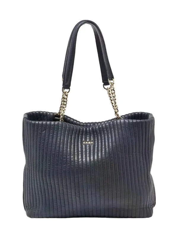 Dkny Quilted Tote Bag - Blue
