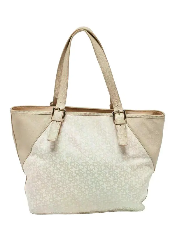 Dkny 2024 Monogram Tote Bag - Neutrals