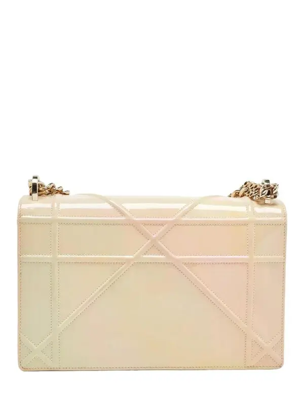 Dior 2015 Cannage Diorama Shoulder Bag - Neutrals