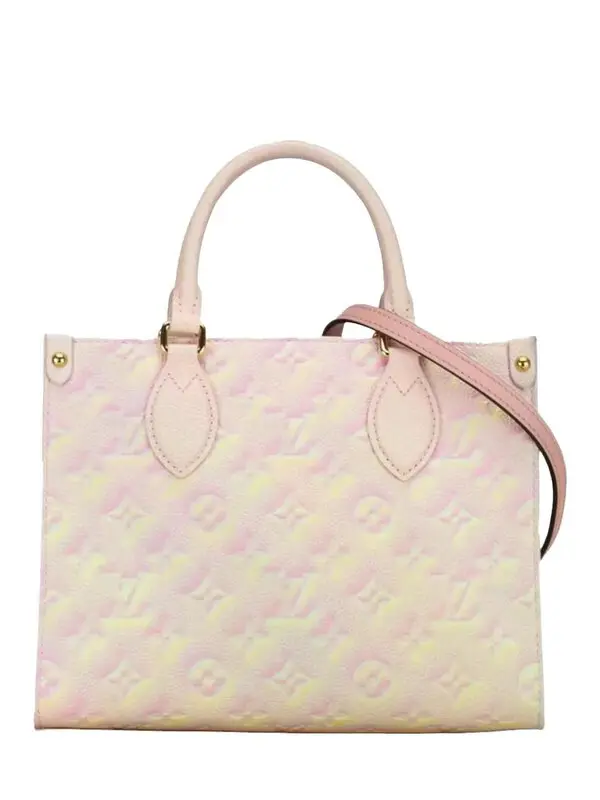LOUIS VUITTON Onthego Pm Tote Bag - Pink