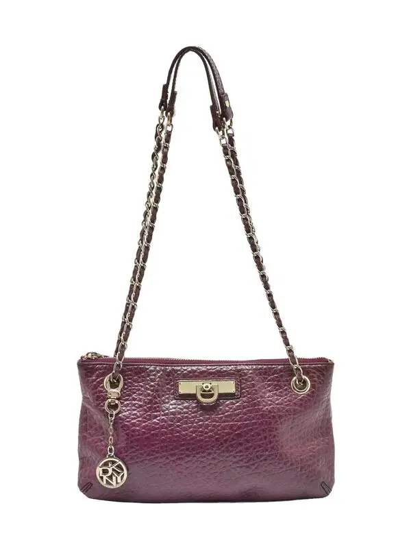 Dkny 2023 Lock Shoulder Bag - Purple