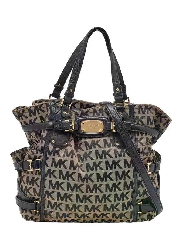 Michael Kors Monogram-pattern Tote Bag - Neutrals