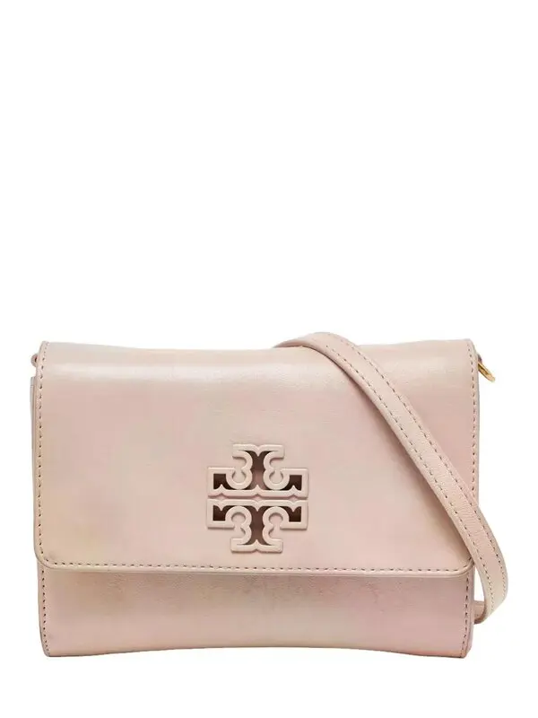 Tory Burch Leather Crossbody Bag - Pink