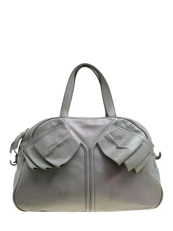 Saint Laurent 2009 Obi Bowler Tote Bag - Grey