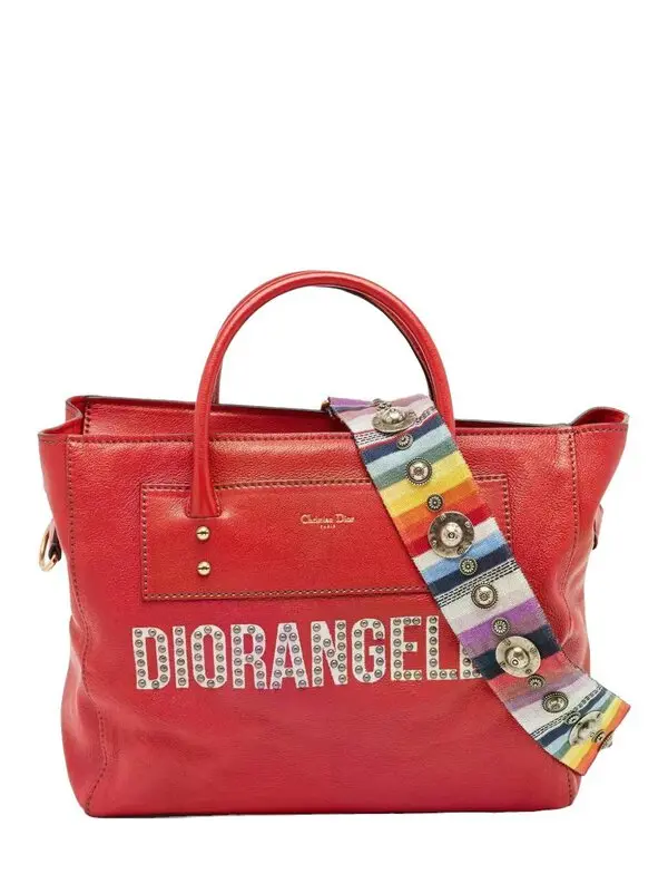 Dior Diorangeles Tote Bag - Red