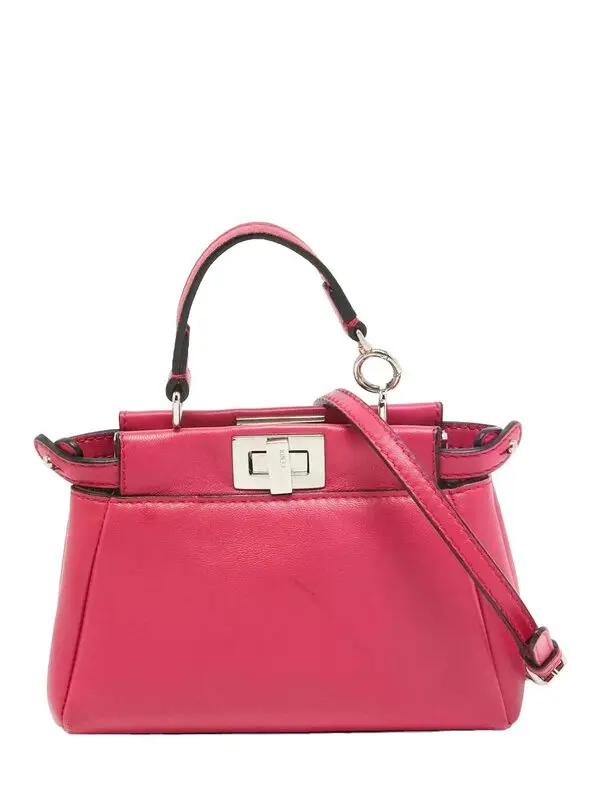 Fendi 2015 Micro Peekaboo Two-way Bag - Pink