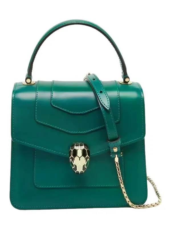 BVLGARI 2024 Serpenti Forever Handbag - Green