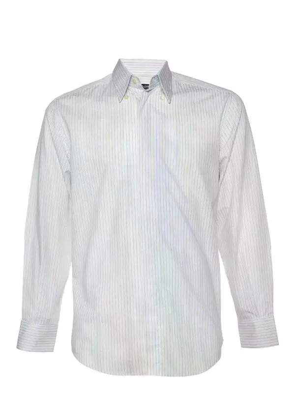 Dolce & Gabbana Striped Cotton Shirt - Blue