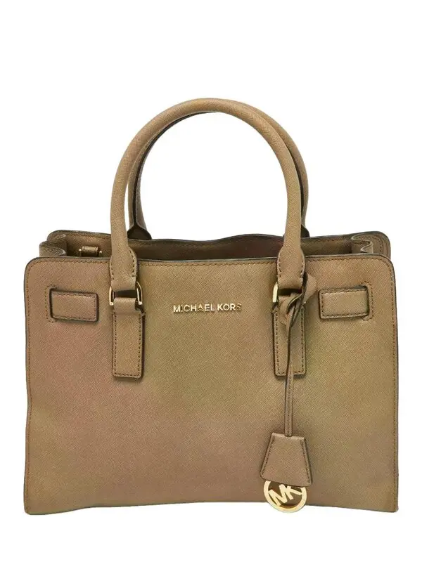Michael Kors Leather Handbag - Neutrals
