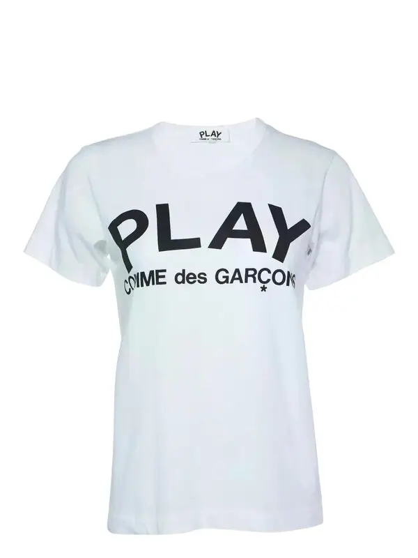 Comme Des Garçons Play Cotton T-shirt - White