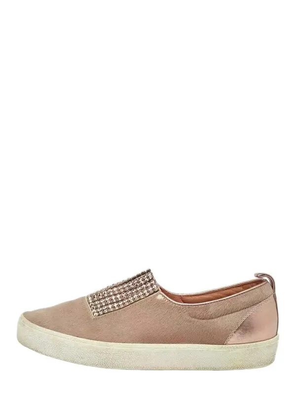 GINA Embellished Slip-on Sneakers - Neutrals
