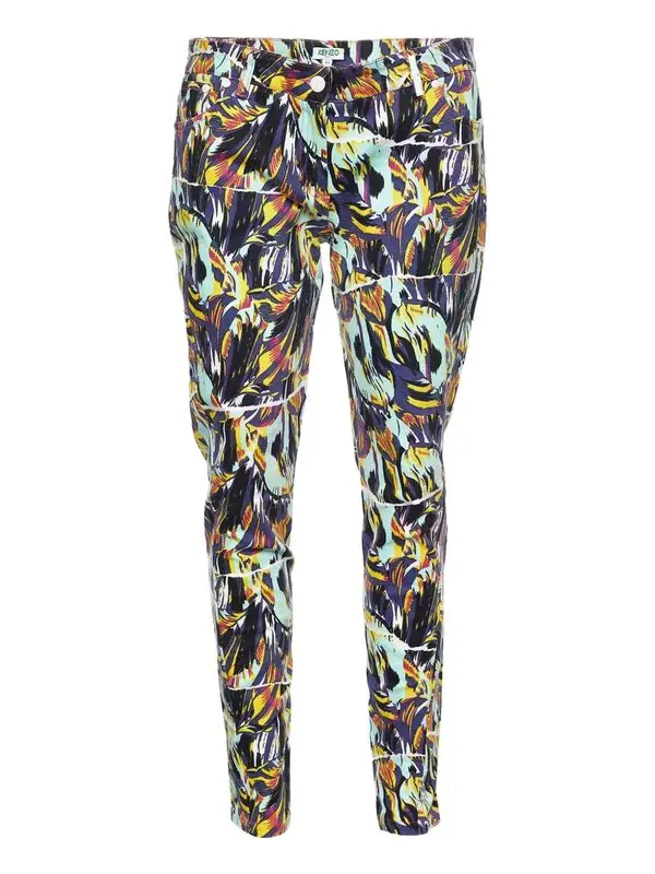 Kenzo 2023 Printed Trousers - Multicolour