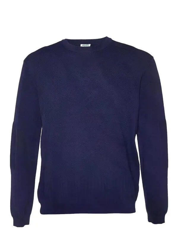 Kenzo Knitted Sweater - Blue