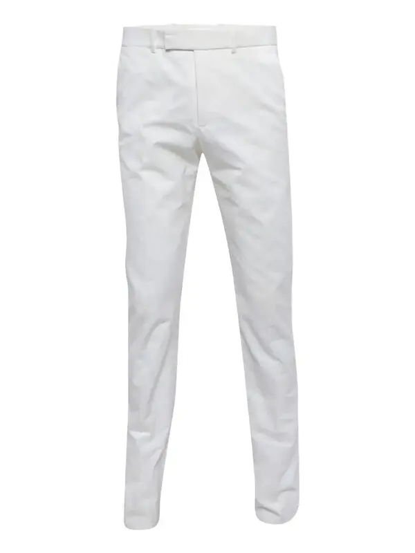 Alexander McQueen Cotton Trousers - White