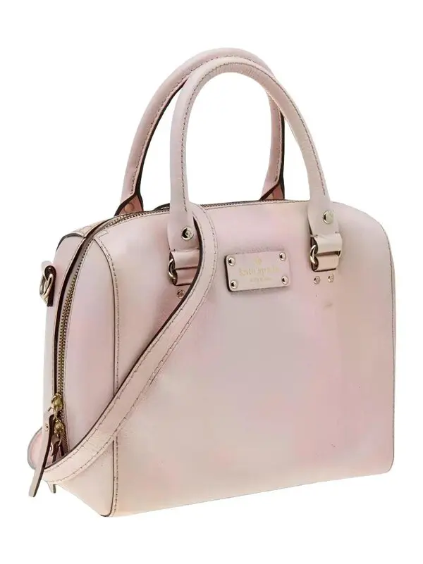 Kate Spade New York Leather Satchel Bag - Pink