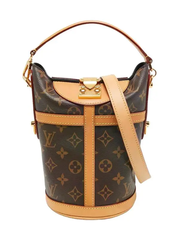 LOUIS VUITTON Monogram Canvas Duffle Bag - Brown