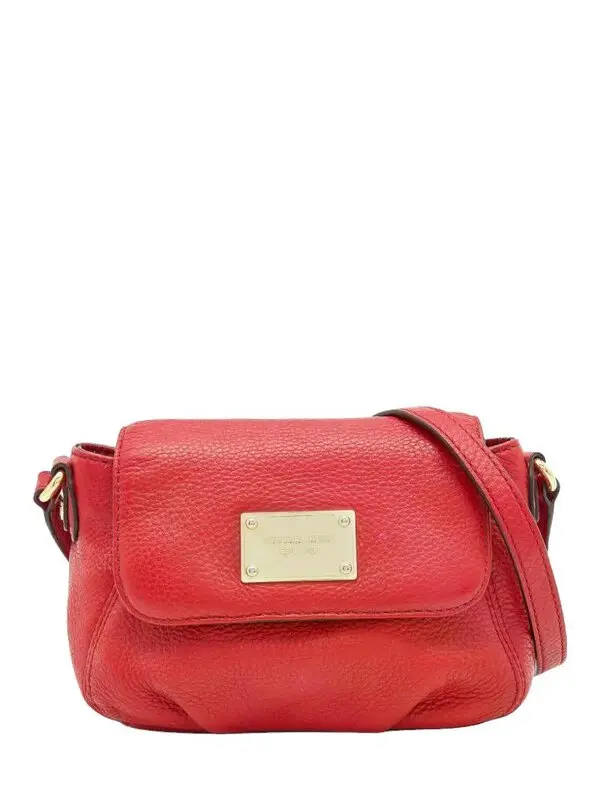 Michael Kors Grained-leather Mini Bag - Red
