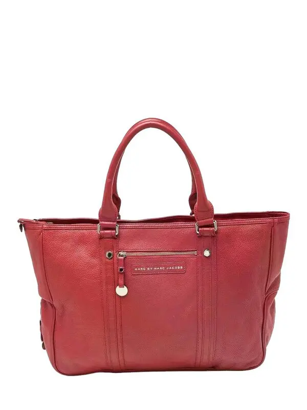 Marc Jacobs Leather Tote Bag - Pink