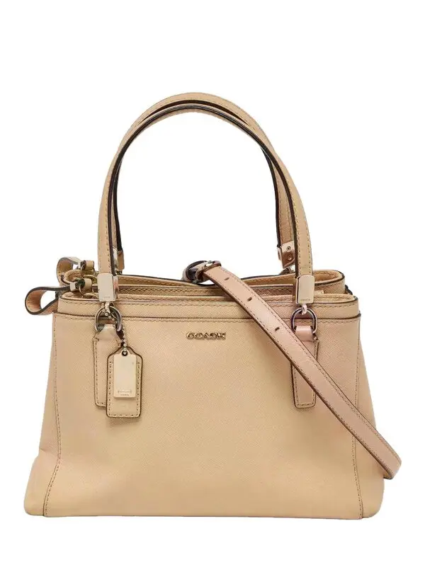 COACH VINTAGE Mini Christie Handbag - Neutrals
