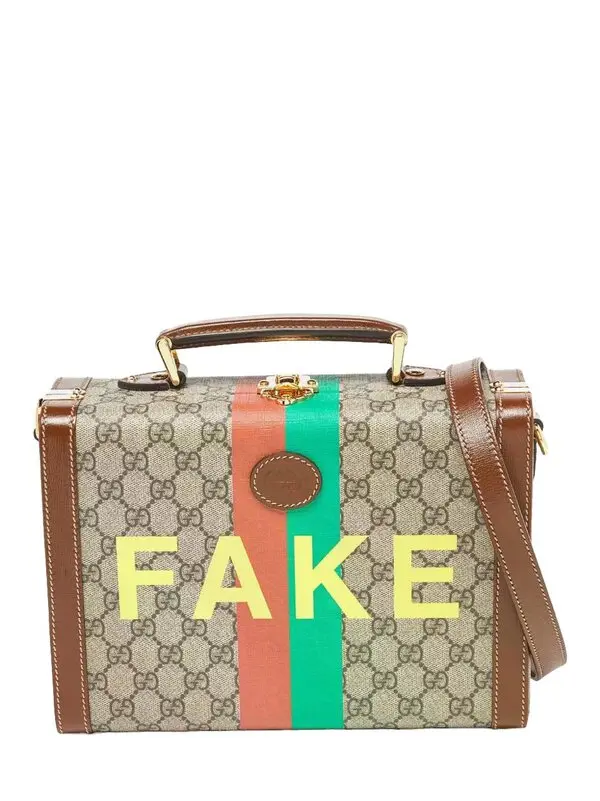Gucci Gg Canvas Vanity Bag - Neutrals