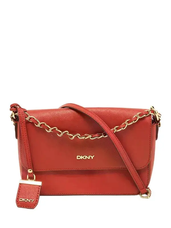 Dkny Bryant Flap Shoulder Bag - Red