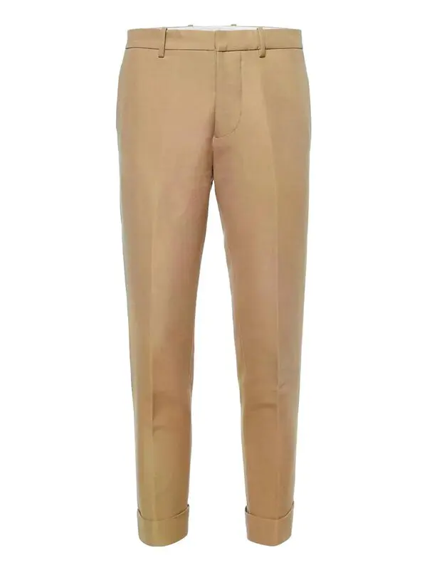 Marni Cotton Trousers - Neutrals