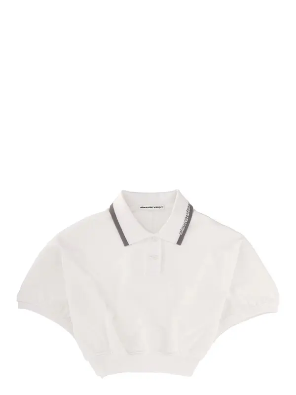 Alexander Wang Cotton Polo - White
