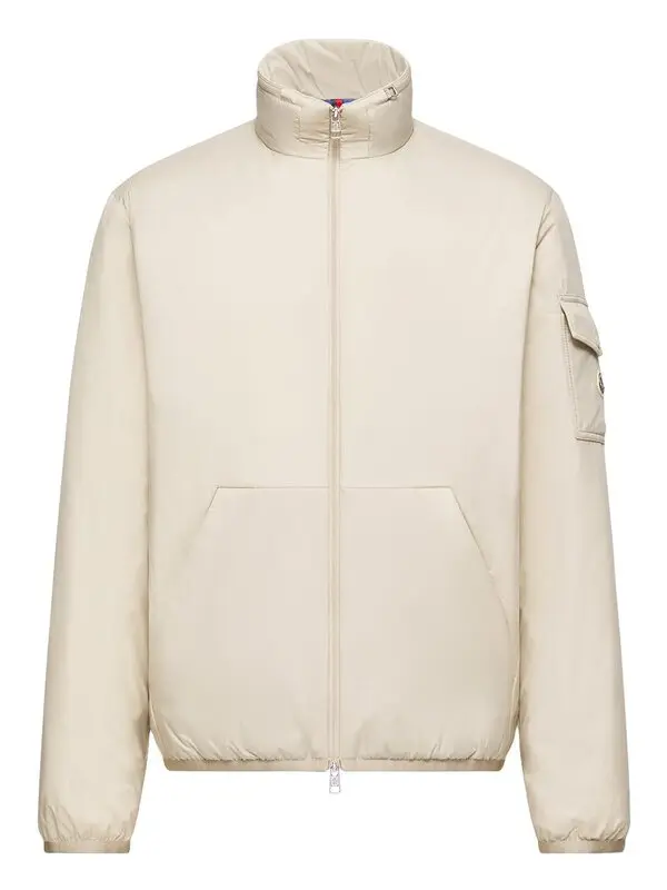 Moncler Breezes Short Padded Jacket - Beige