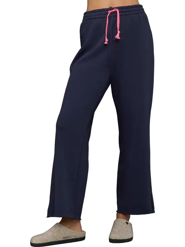 KERRI ROSENTHAL Weekend Barb Sweatpant - Indigo Blue