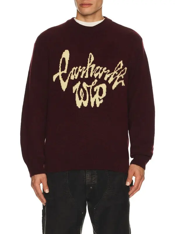 Carhartt Work In Progress Chedda Sweater - Rondo & Air Yellow