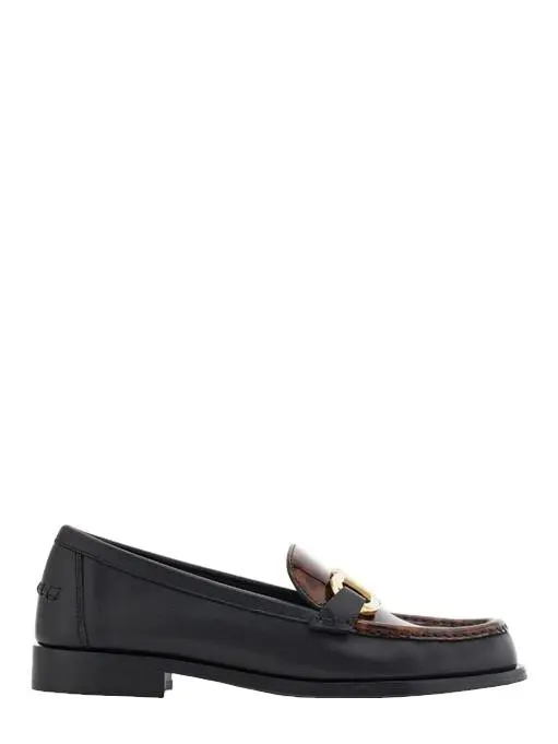 FERRAGAMO Gancini Loafer - Black
