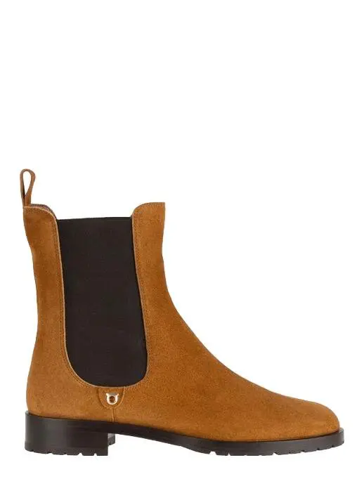 FERRAGAMO Chelsea Boot - Gold