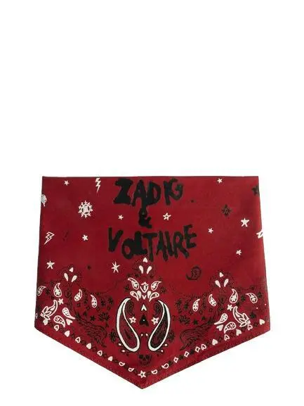 Zadig&Voltaire Printed Bandana - Natural