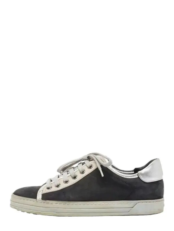 TOD'S Leather Sneakers - Black