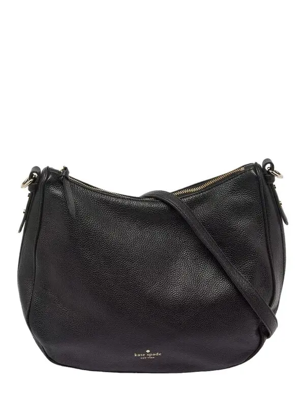 Kate Spade New York Leather Shoulder Bag - Black
