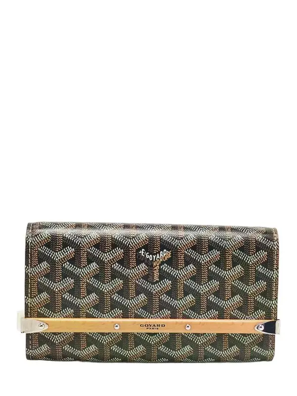 Goyard Mini Monte Carlo Clutch Bag - Brown