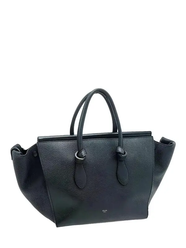 Celine Tie Tote Bag - Black
