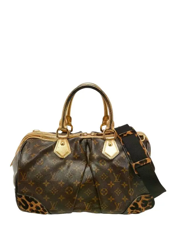 LOUIS VUITTON 2006 Stephen Sprouse Tote Bag - Brown