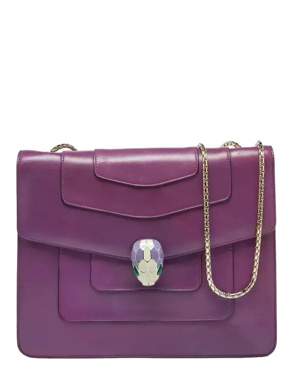 BVLGARI Serpenti Forever Shoulder Bag - Purple