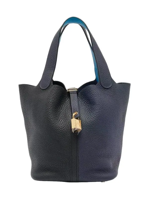 Hermès Picotin Lock Tote Bag - Blue