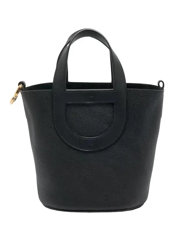 Hermès In The Loop Leather Bag - Black