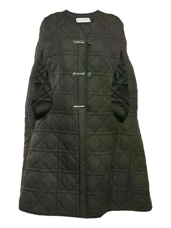 Dior Quilted Cape - Black