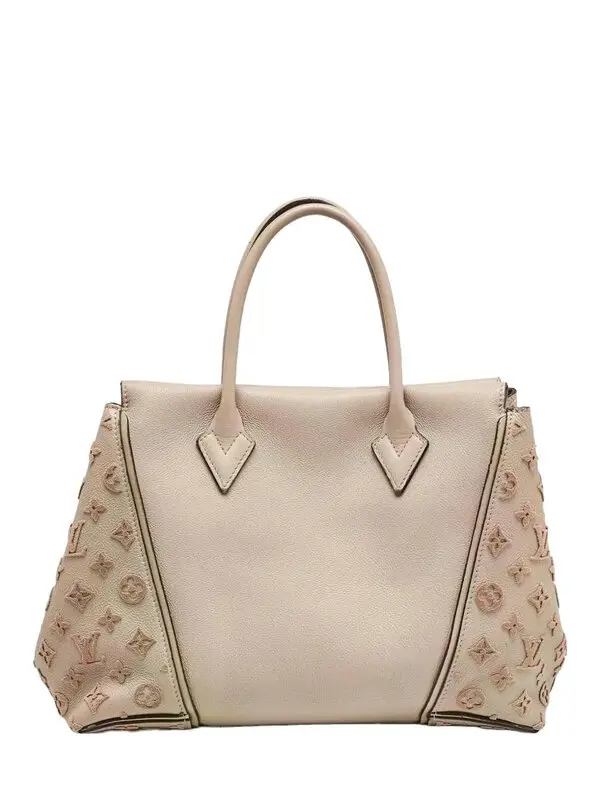LOUIS VUITTON Monogram-embossed Leather Handbag - Neutrals