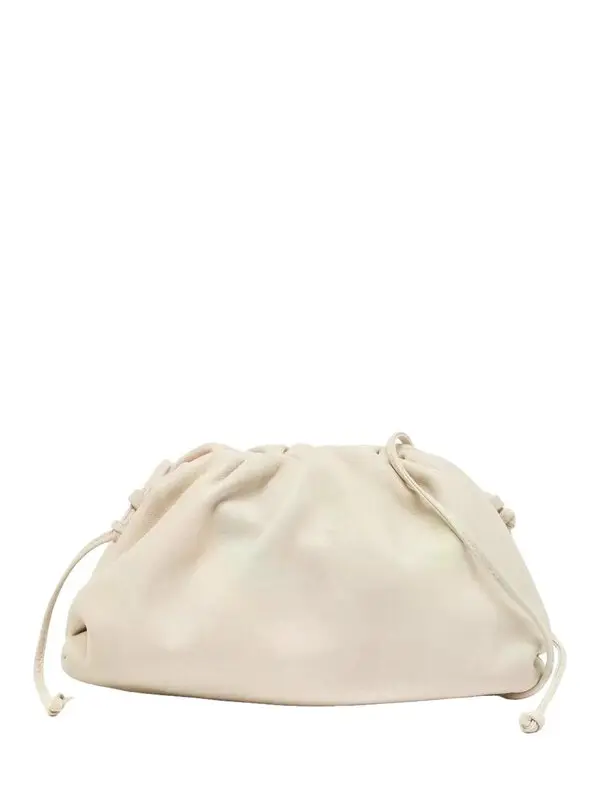 Bottega Veneta Mini Pouch Bag - White