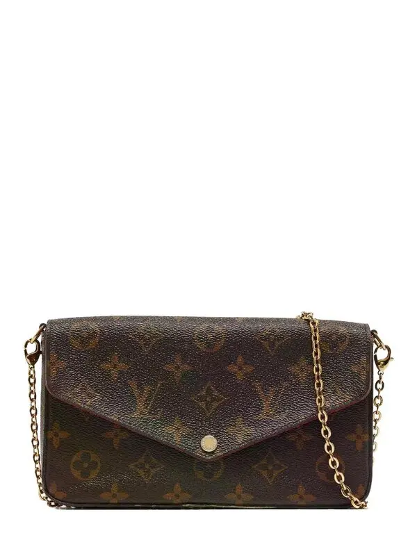 LOUIS VUITTON Felicie Pochette - Brown