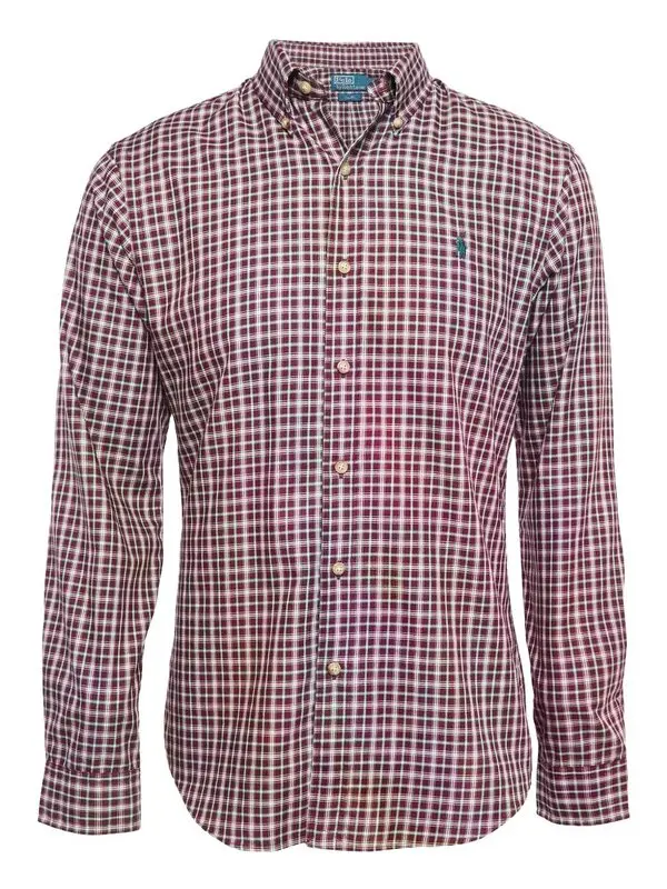Polo Ralph Lauren Pre-owned Checked Cotton Shirt - Red
