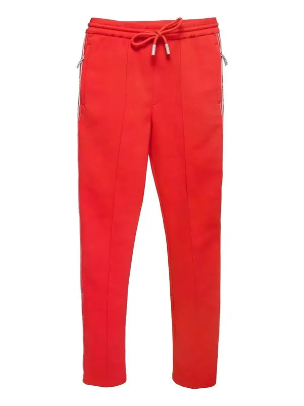 Off-White Logo-tape Track Pants - Red