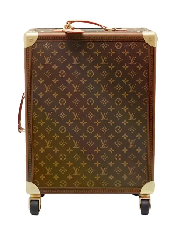 LOUIS VUITTON Monogram Pattern Luggage - Brown